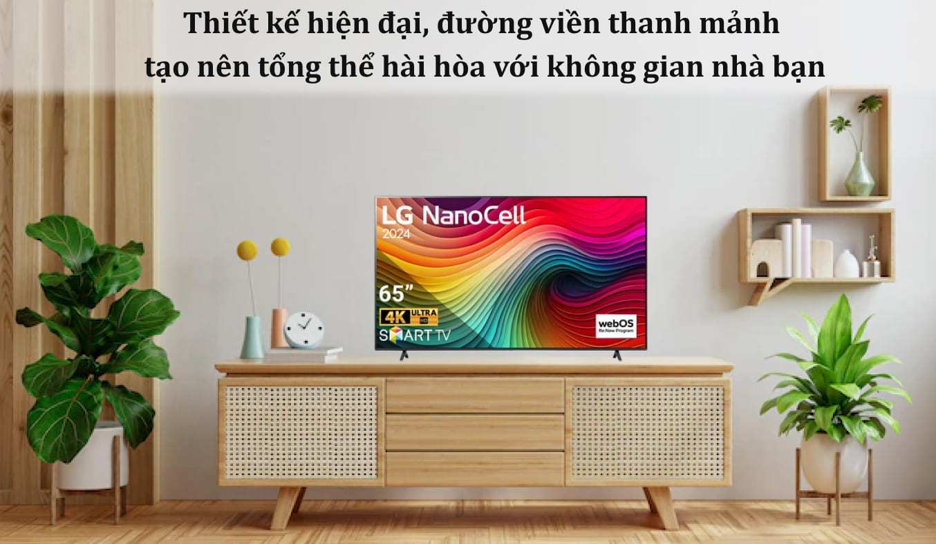 Smart Tivi NanoCell LG 4K 65 inch 65NANO81TSA Giá Rẻ, Chính Hãng | Nguyễn Kim
